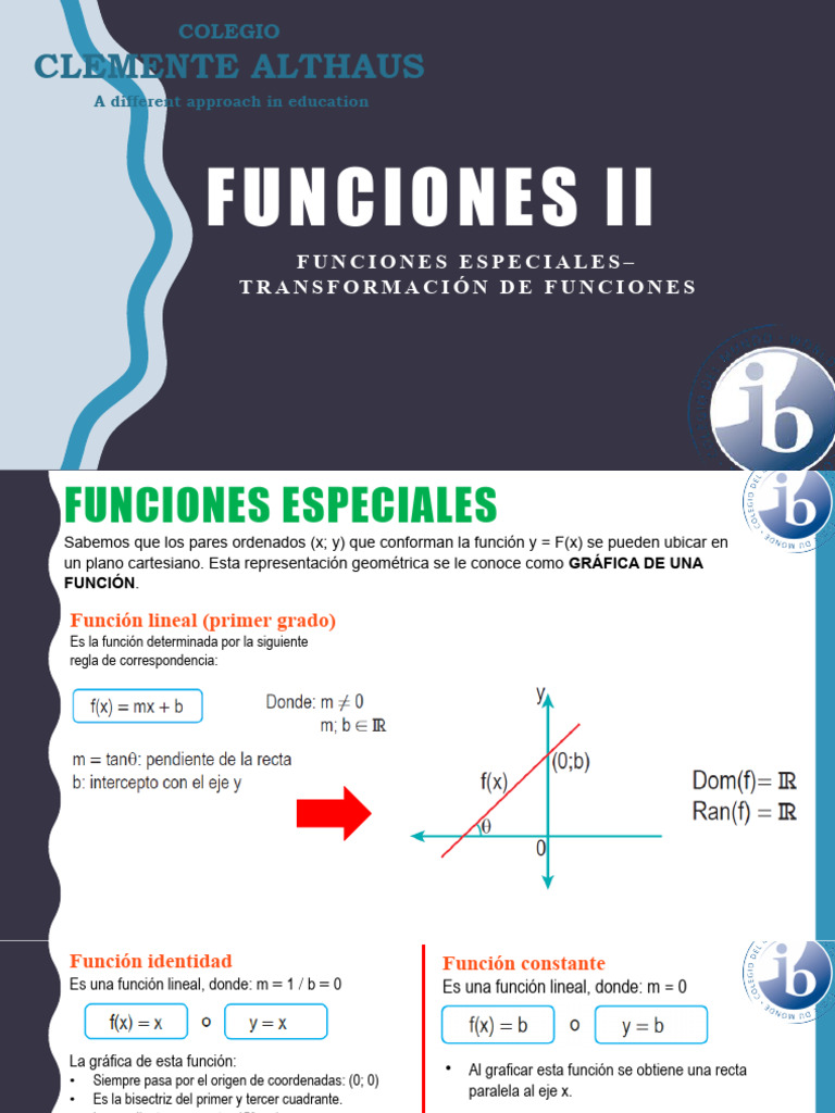 Funciones Especiales | PDF