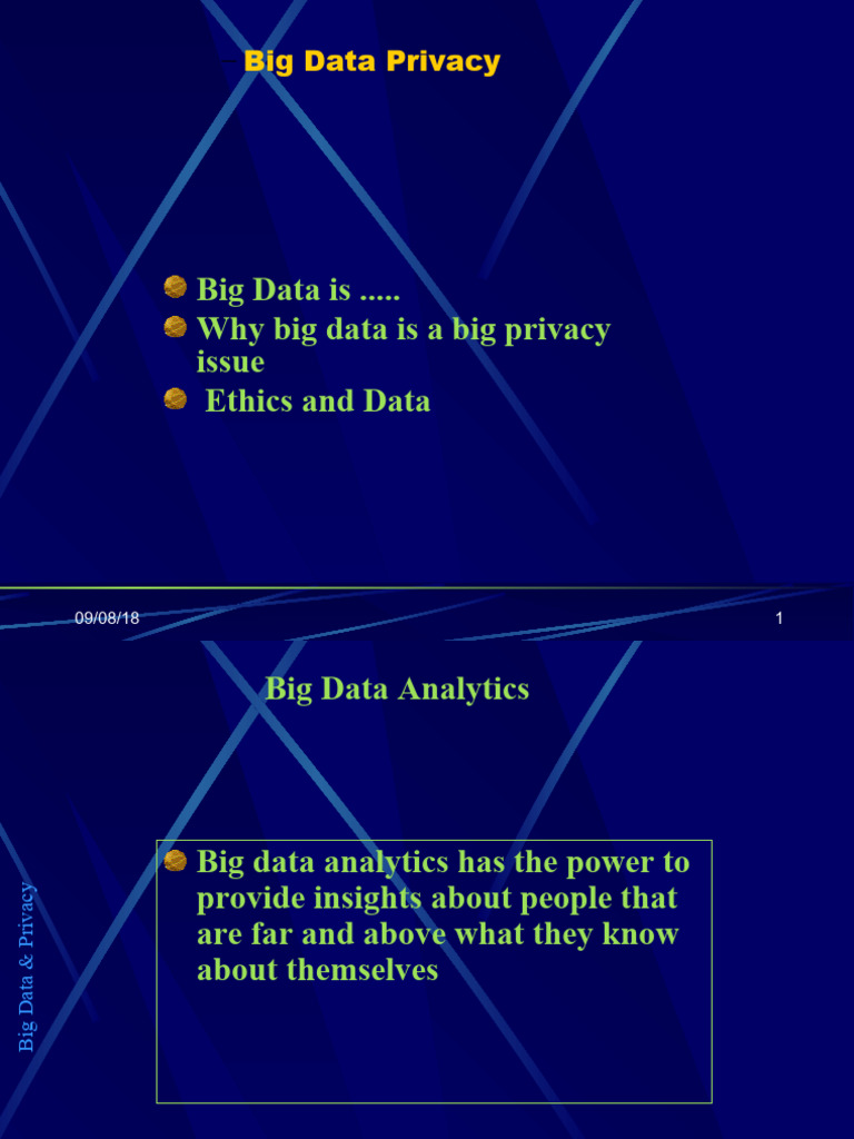 Big Data Privacy and Security Risks | PDF | Computer Security | Security