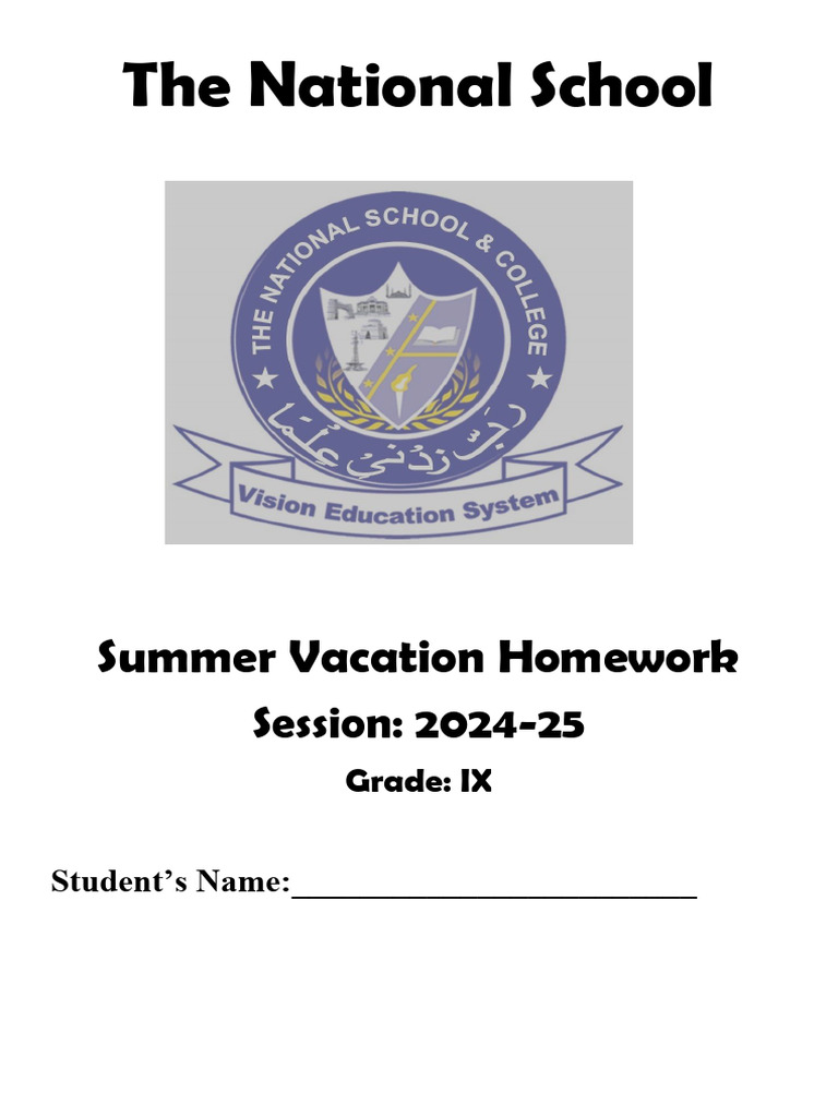 Summar Pack 9th | PDF | Tissue (Biology) | Cell Biology