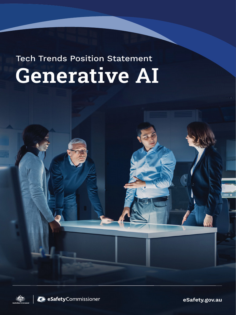 Generative AI - Position Statement - August 2023 | PDF | Artificial ...