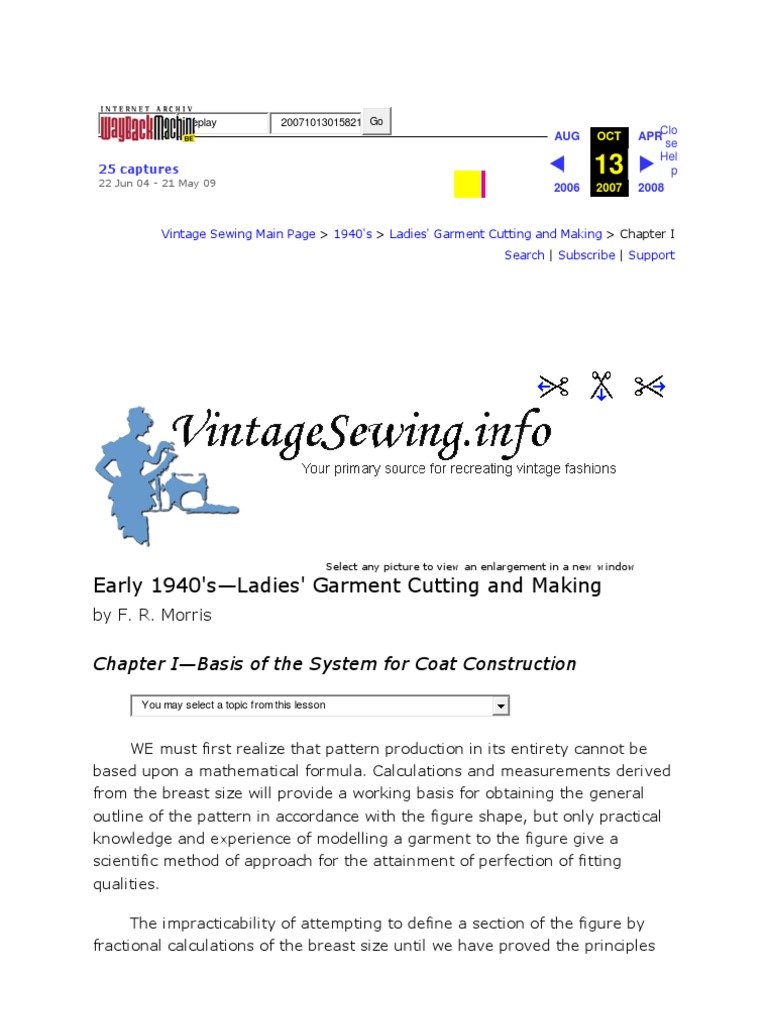 Garment Cutting 1 | PDF | Seam (Sewing) | Breast