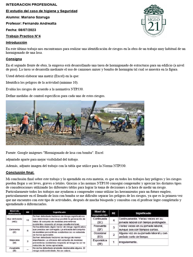 Integracion Profesional Tp4 Pdf Tecnología E Ingeniería