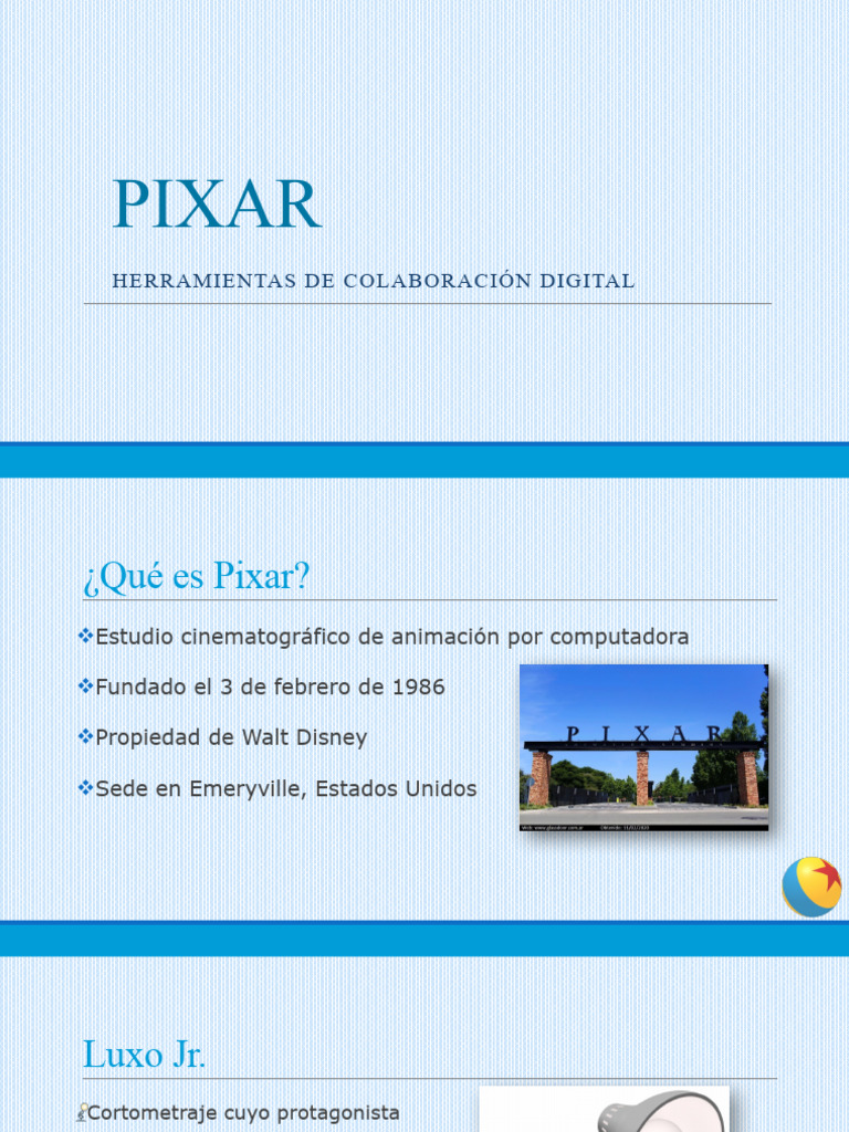 Pixar: Innovación y Éxitos en Animación | PDF | Hogar, jardinería y ...
