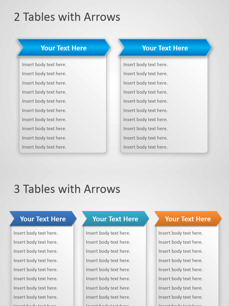 1145 Tables With Arrow Normal | PDF