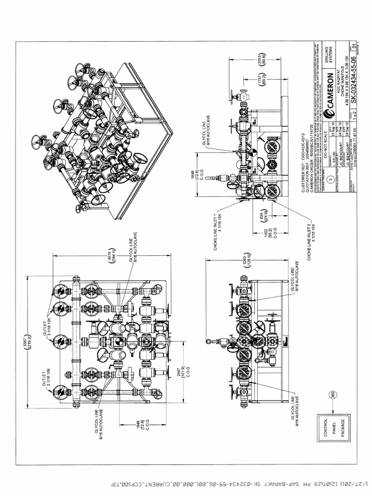 Manifold DWG | PDF