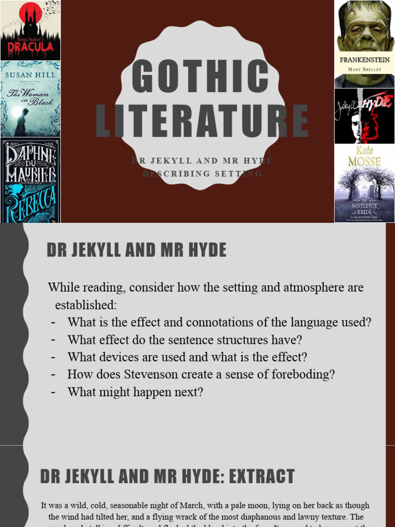 Gothic Writing Lesson 15 | PDF | Gothic Fiction
