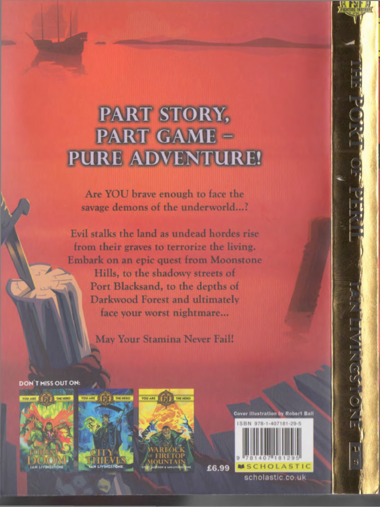 The Port of Peril - Fighting Fantasy Gamebook | PDF | Books