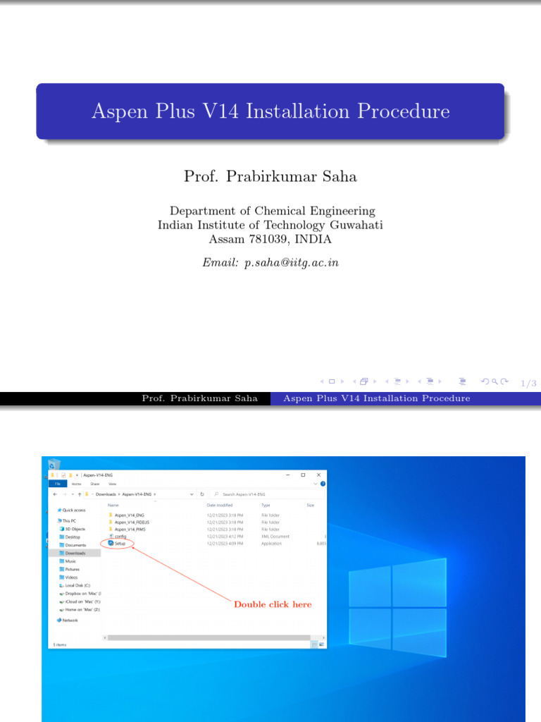 Aspen Plus V14 Installation Guide | PDF