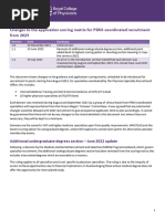 IMT Training Scoring | PDF | Academic Degree | Doctor Of Medicine