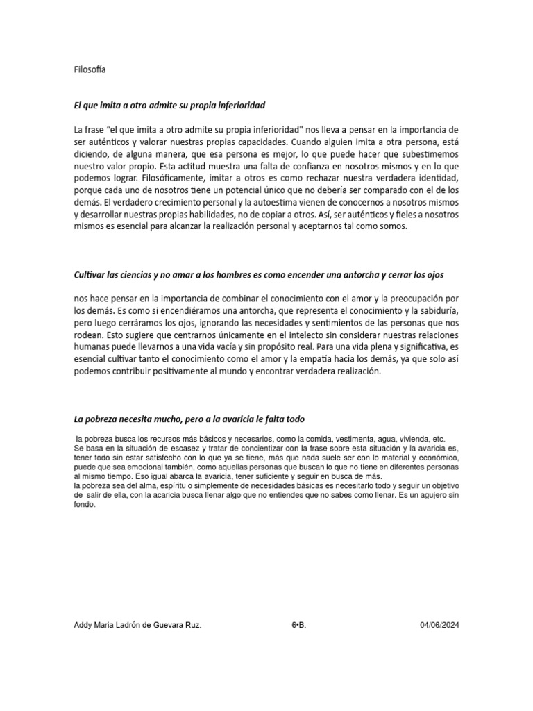 Filos Add | PDF | Amor | Conocimiento