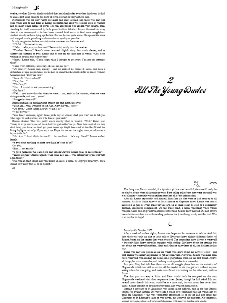 ATYD Book 2 Booklet | PDF | Harry Potter