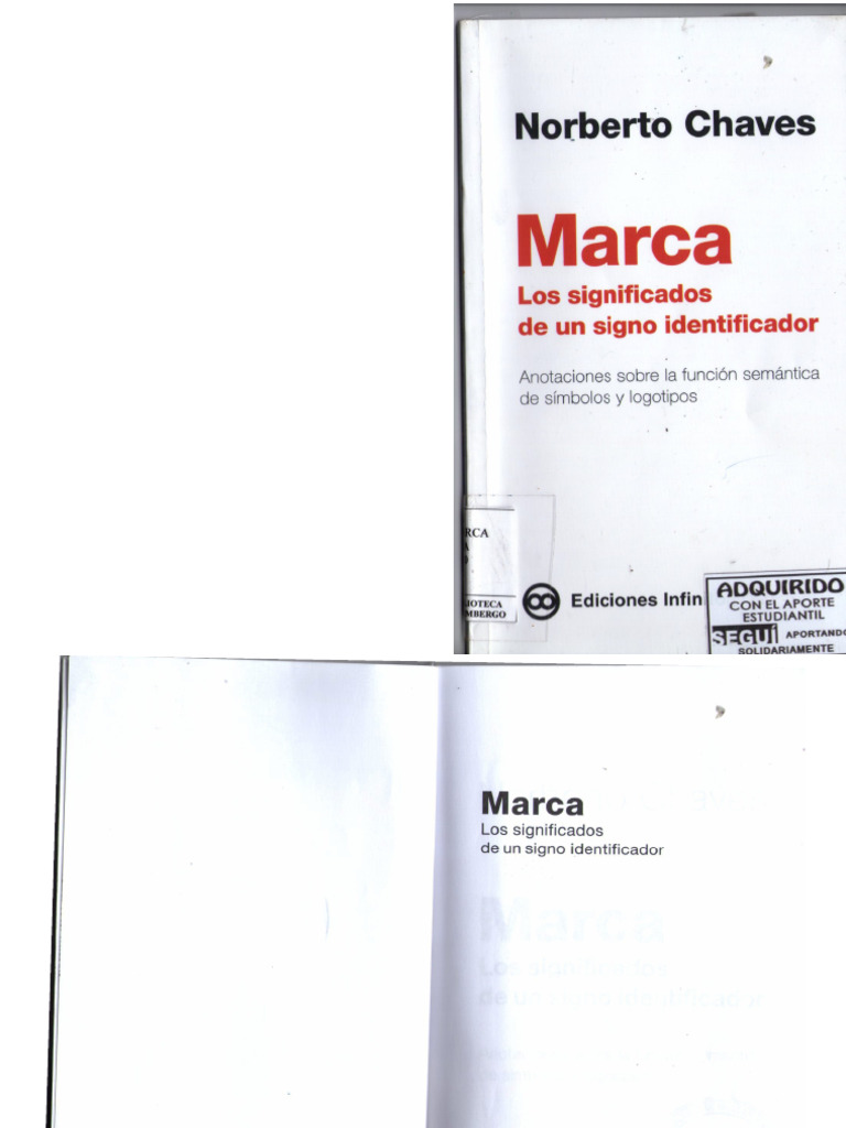 Chaves Norberto Marca Los Significados de Un Signo Identificador | PDF