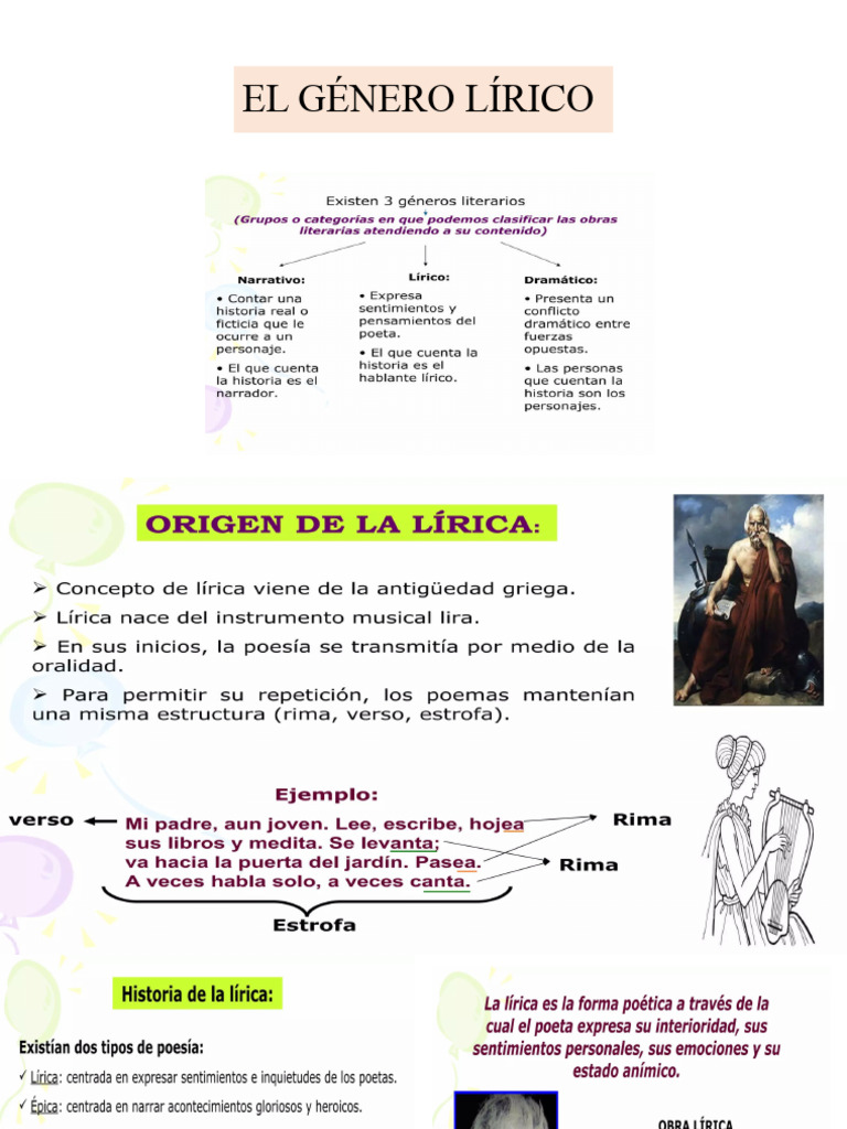 UNIDAD 2 LIRICA-fondo y Forma | PDF