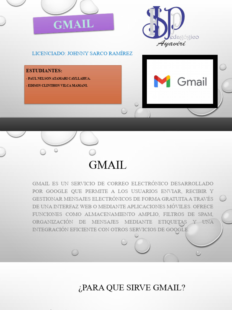 La Historia de Gmail | PDF | Gmail | Multimedia