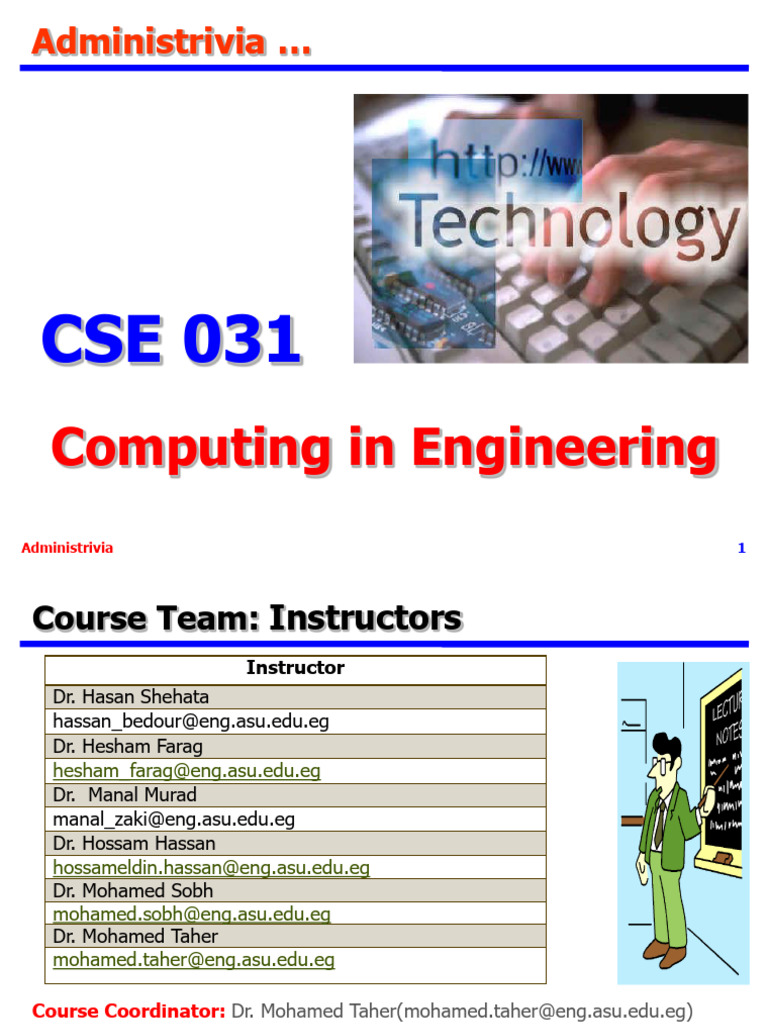 CSE 031 Course Overview and Details | PDF | Internet Of Things | Data