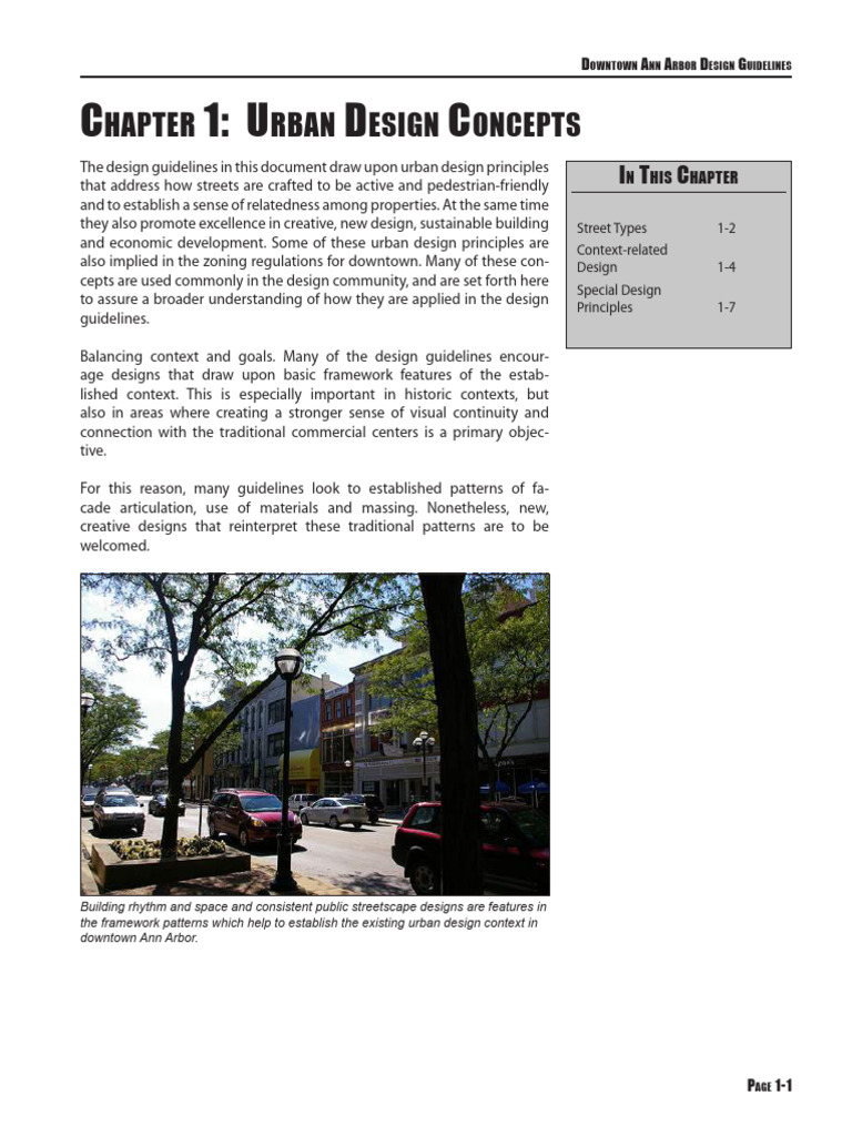 Ann Arbor Urban Design Guidelines | PDF | Mixed Use Development | Green ...