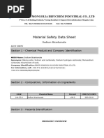 Limestone Material Safety Data Sheet (MSDS) : Manufacturer'S Contact Information | PDF ...