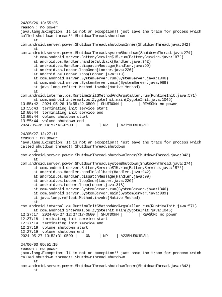Power Off Reset Reason Backup | PDF | Java (Programming Language) | Java Specification Requests