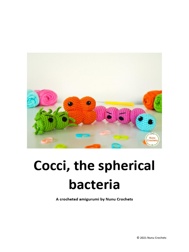 Bacteria Pattern | PDF | Crochet | Prokaryote