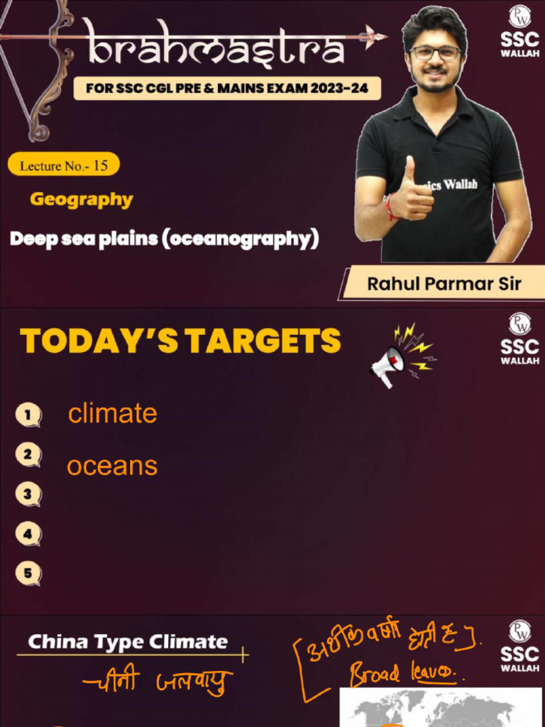 Lec 15 Deep Sea Plains Rahul Sir 1 Optim | PDF