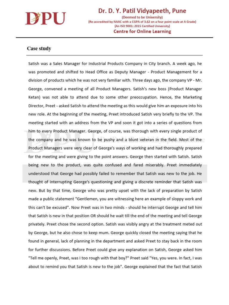 Unit 1 Case Study | PDF Unit 1 Case Study | PDF