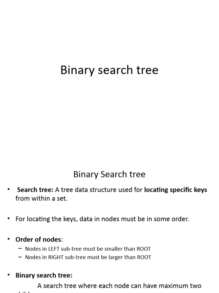 Understanding Binary Search Trees | PDF