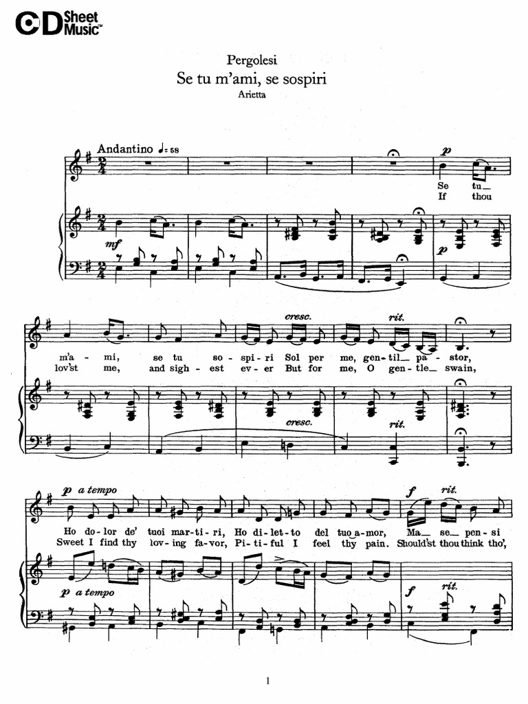 PERGOLESI | PDF