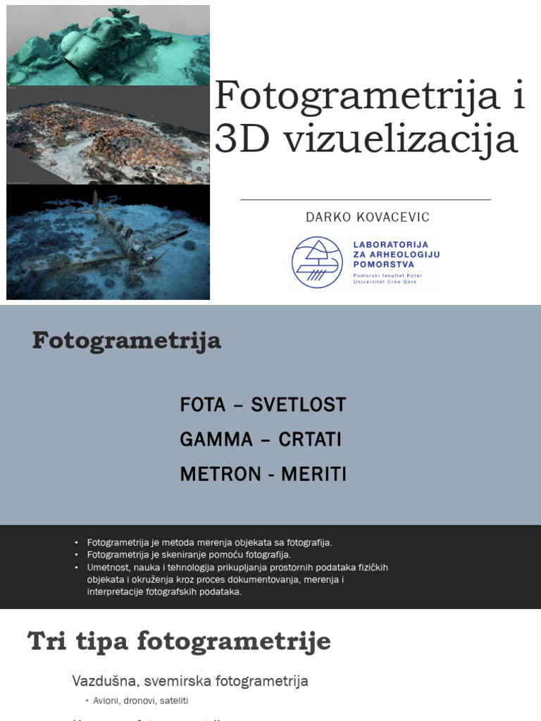 Fotogrametrija | PDF