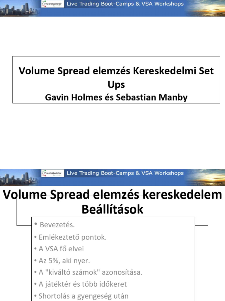 Vsa Trade Set Ups PDF Free Hu | PDF