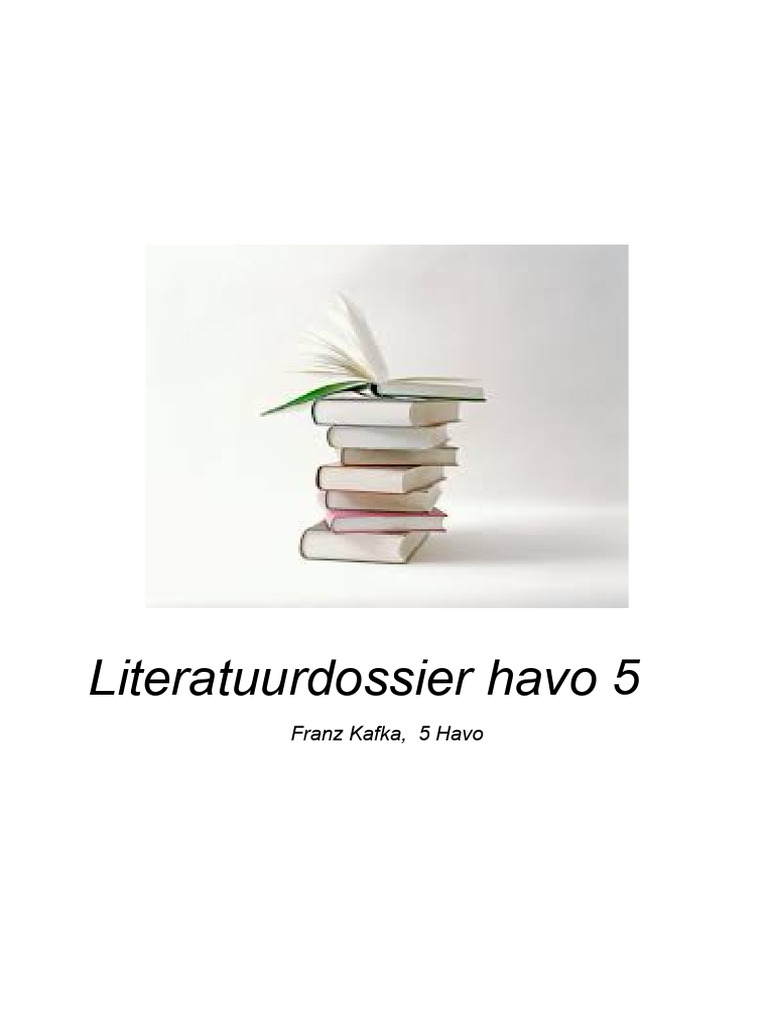 Literatuurdossier H5 | PDF