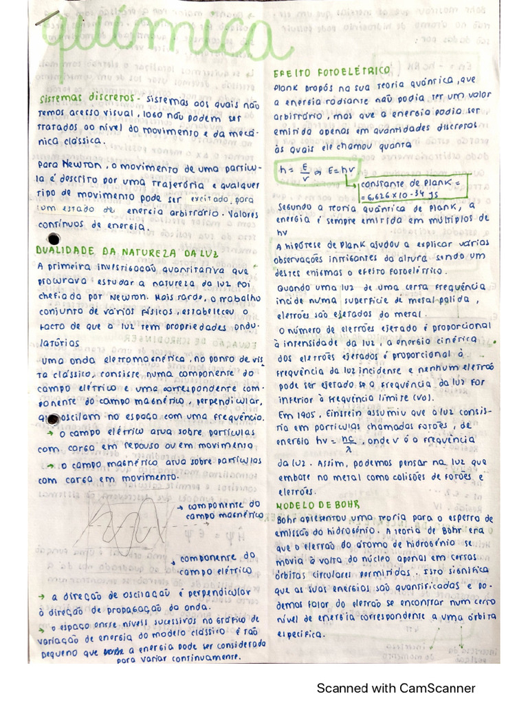 Resumos - Francisca Leonor (Até Ácidos Bases) | PDF