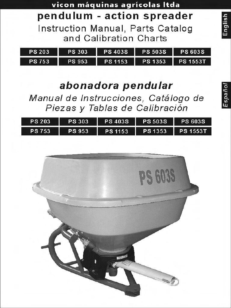 Vicon PS Manual | PDF