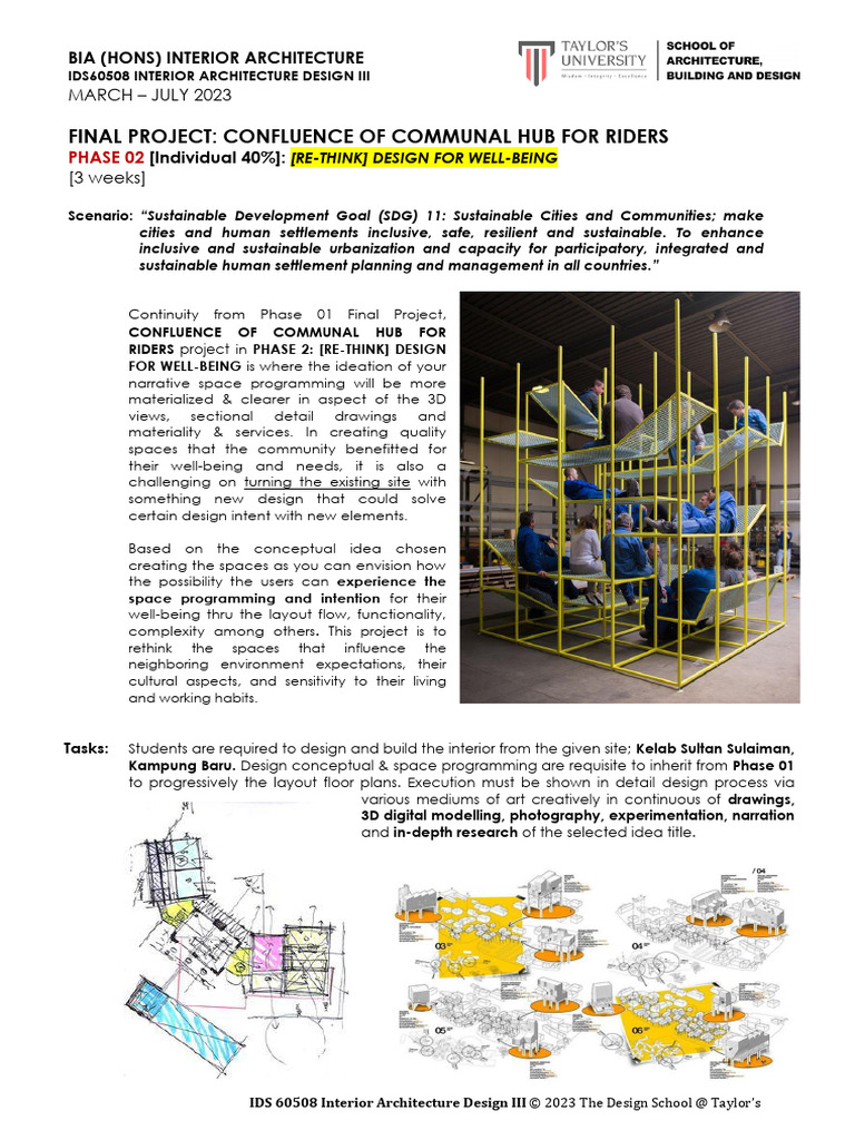 Communal Hub Design for Well-Being | PDF | Design