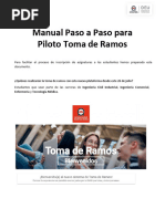 Instructivo Proceso Matricula Ecci | PDF | Ingeniería | Informática y tecnología de la información