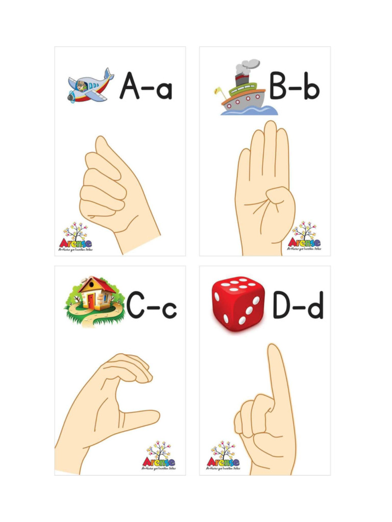 Abecedario de Niños LSC | PDF