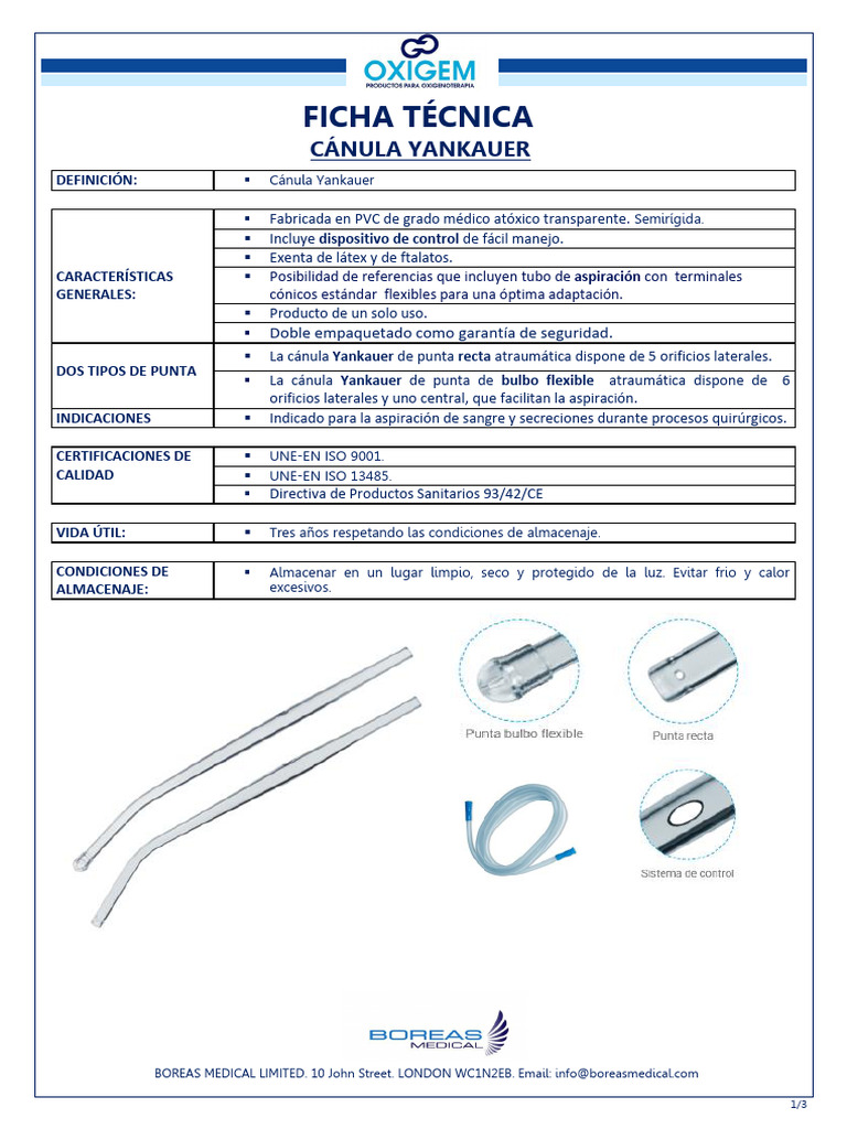 Canula Yankauer | PDF