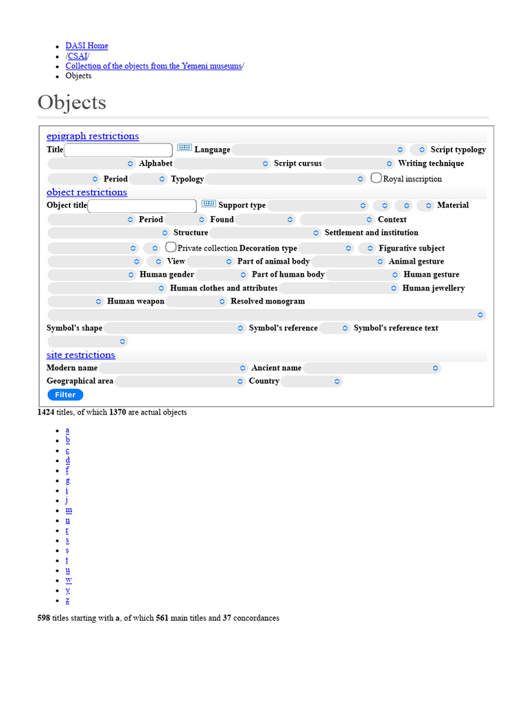 DASI - Digital Archive For The Study of Pre-Islamic Arabian ...