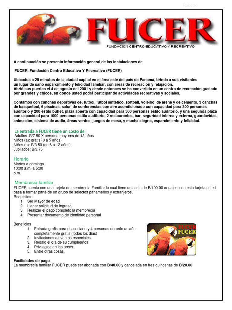 00 Informacion de Fucer Nuevo 2022 - Compressed | PDF | filete | ensalada