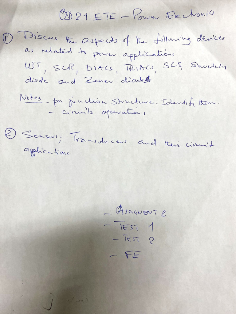 Power Electronics Path | PDF