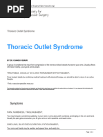 Special-Test-Thoracic-OUTLET-SYNDROME | PDF