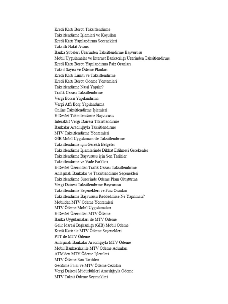 Keyword List | PDF Keyword List | PDF
