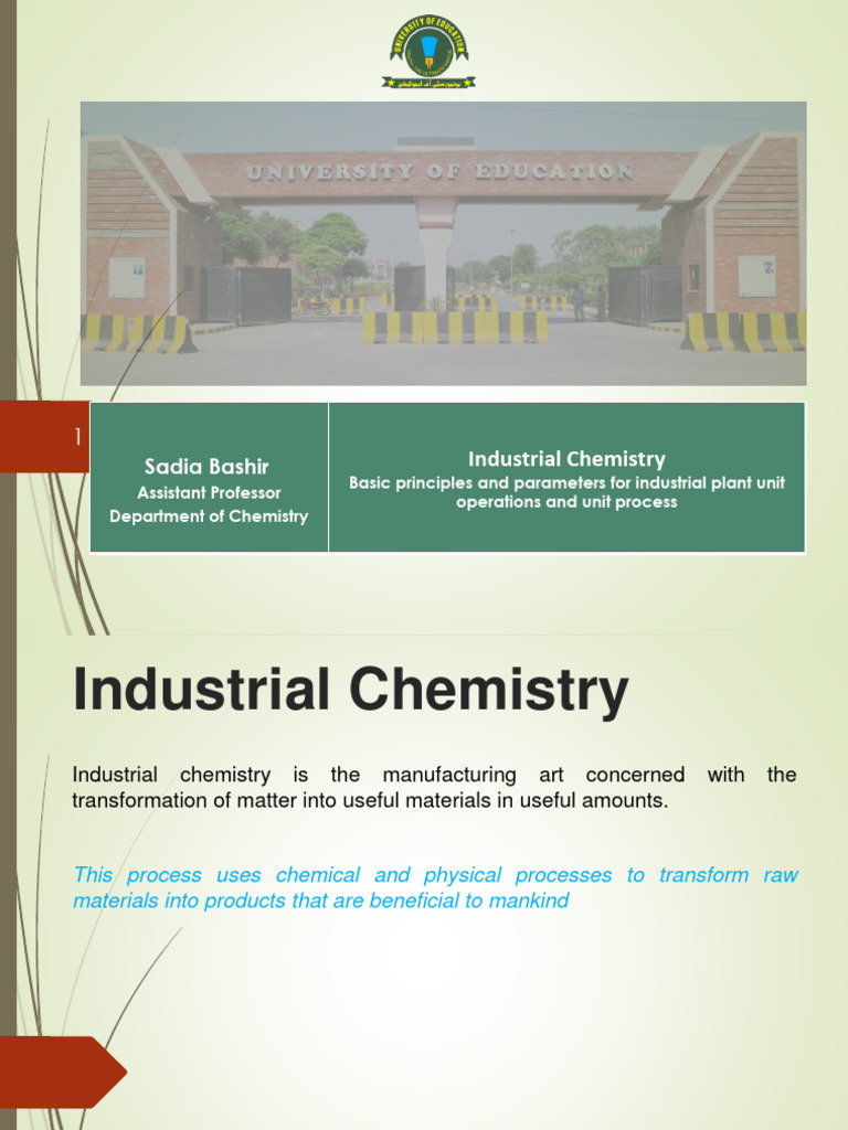 Unit Operation and Unit Process | PDF | Chemical Reactions | Catalysis