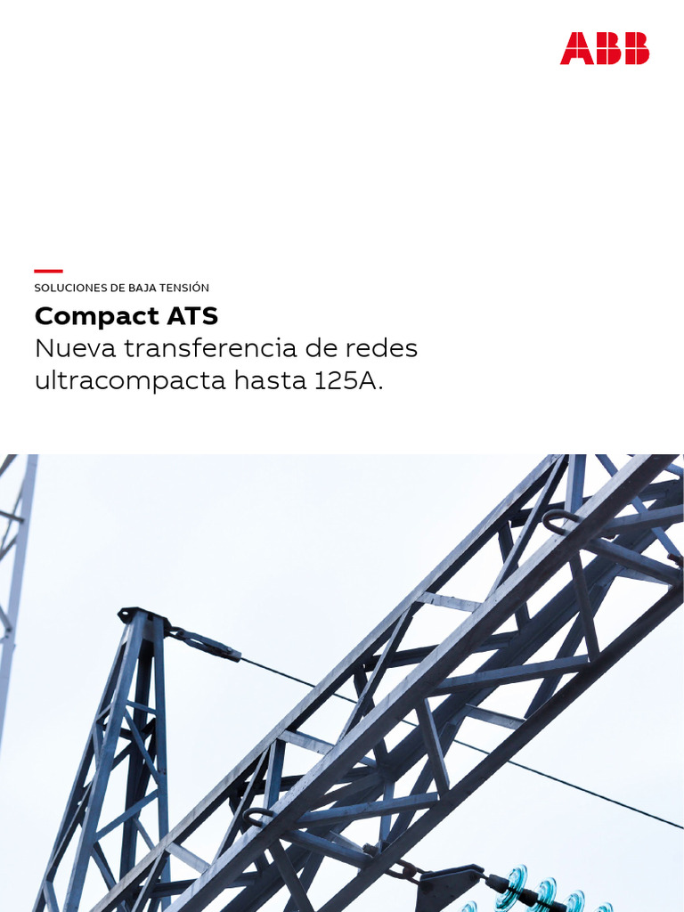 Compact ATS: Interruptor Automático Eficiente | PDF | Ingenieria ...