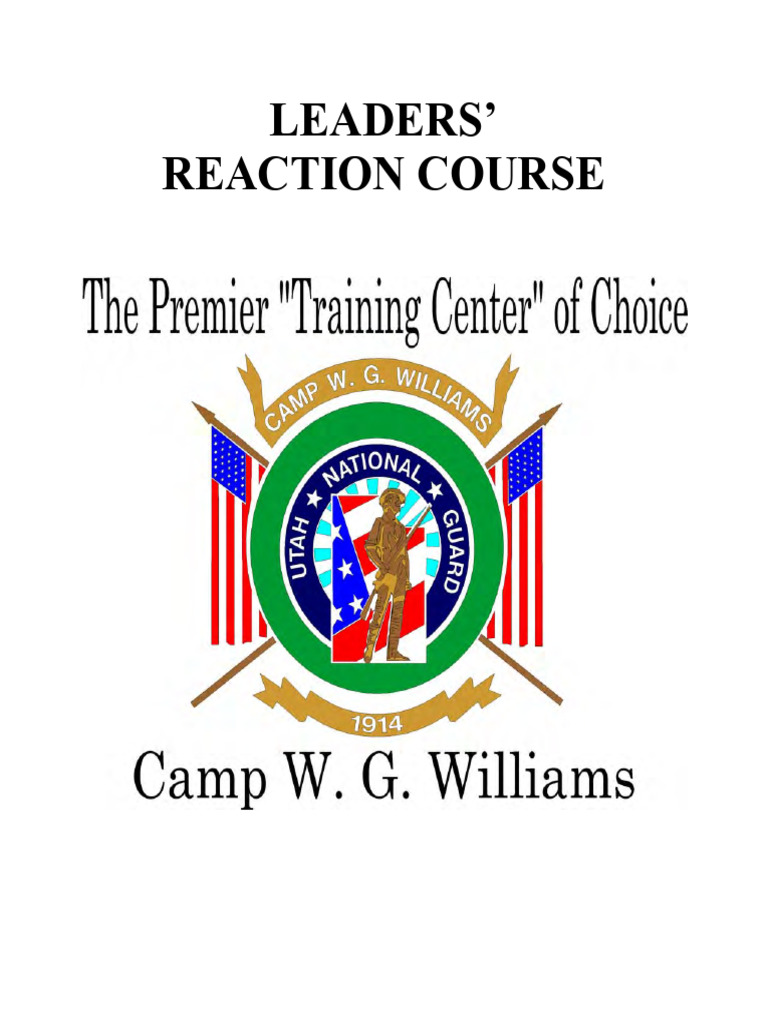 Camp+W G +Williams+Leadership+Reaction+Course+small | PDF ...