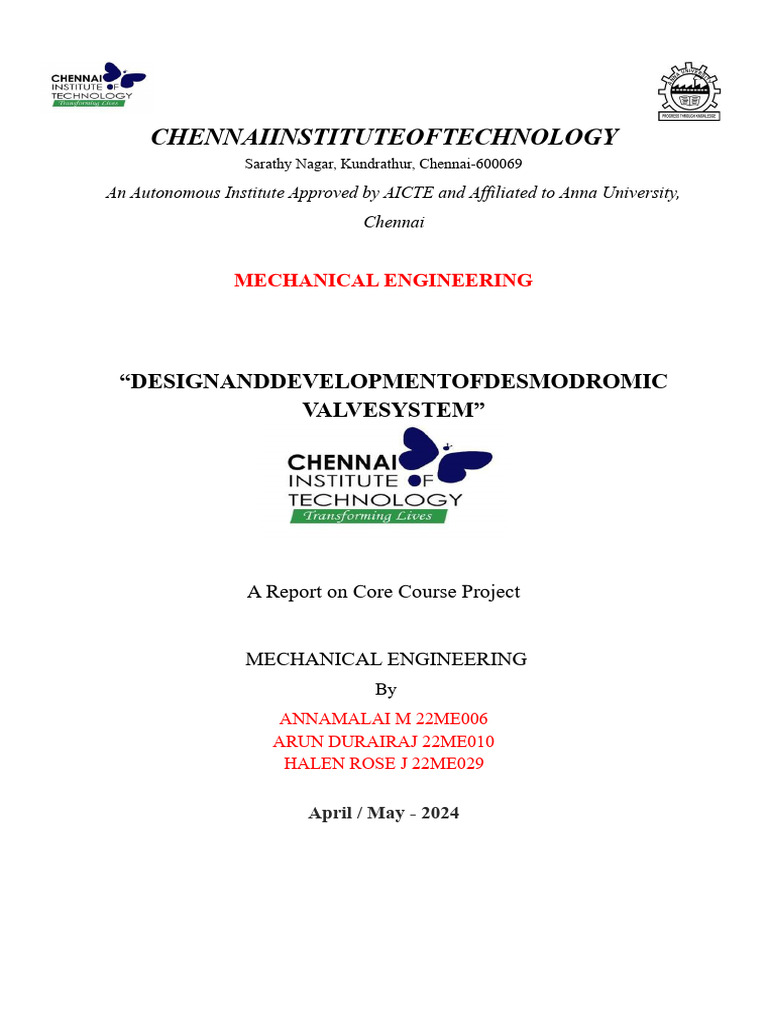 Core Course Project 2nd Year1 | PDF | Reliability Engineering | Simulation