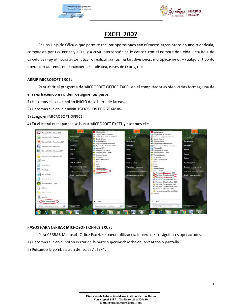 TEORIA Excel | PDF | Hoja de cálculo | Microsoft Excel