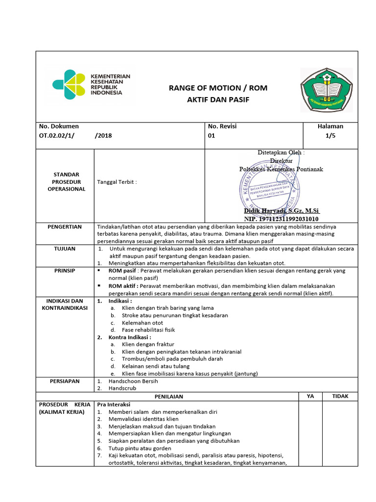 Sop Rom (KMB 2) | PDF