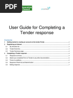 How to Access Tender Documents in SRM | PDF