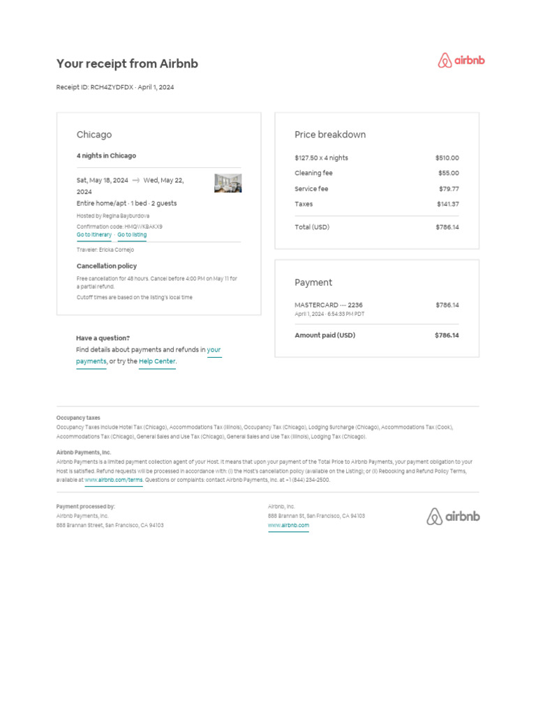 Airbnb | PDF | Airbnb | Payments
