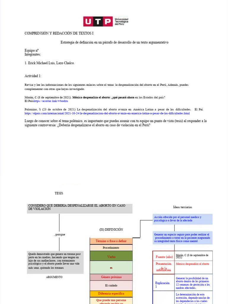 Semana 8 - Erick Lazo Chalco | PDF | Violación | Justicia